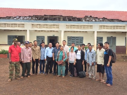 Renovation of school building roof and repaint of school wall - Kamboo ...