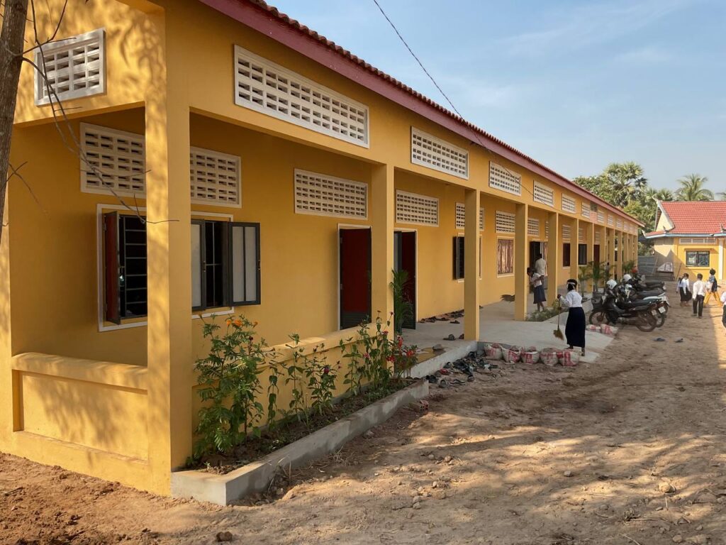 Sustainable school construction at its best - Kamboo Project